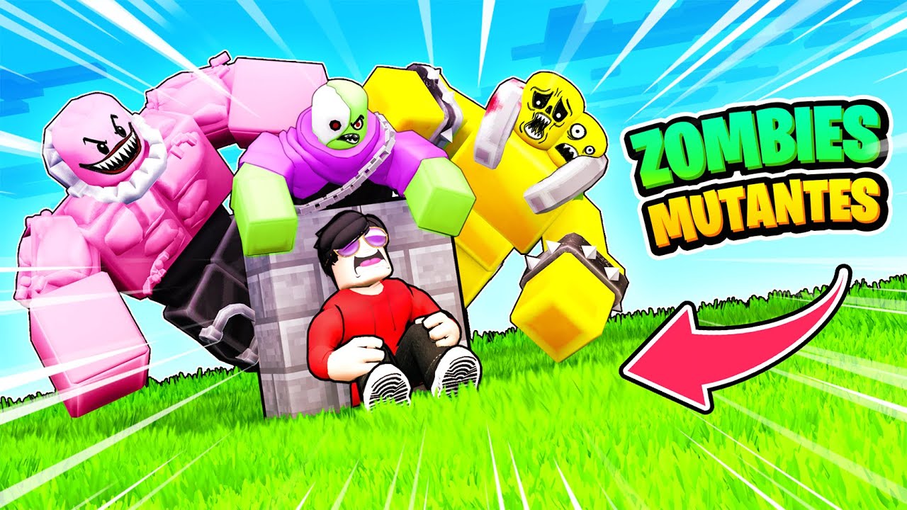 INVASIÓN DE ZOMBIES MUTANTES!! 😱☠ | Roblox | El Magnum - YouTube