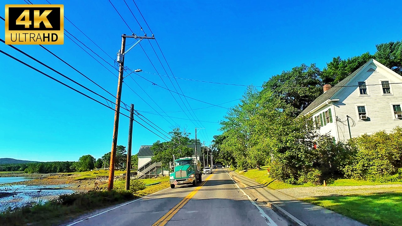 Discover the Beauty of Acadia National Park, Maine – 4K Scenic Drive ...