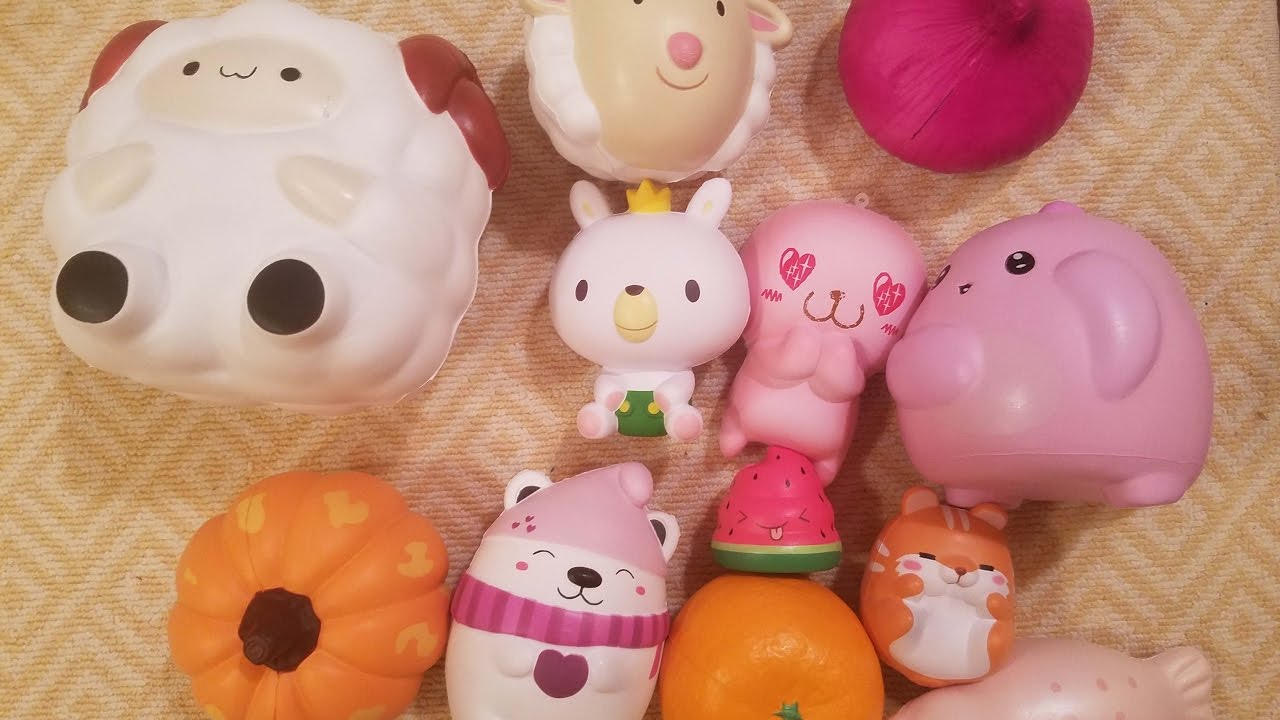 describing the scents of weird scented squishys (challenge) - YouTube