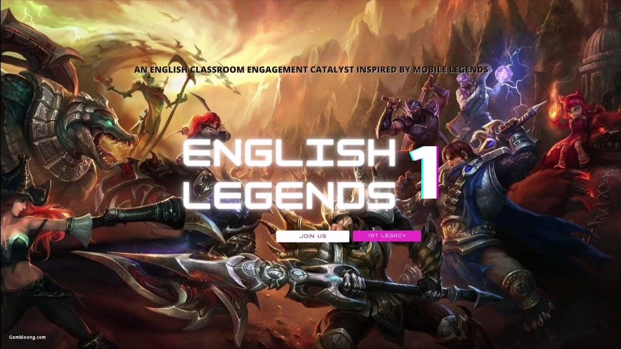 SYNOPSIS - ENGLISH LEGENDS: THE 1ST LEGACY #ClassroomRankingSystem # ...