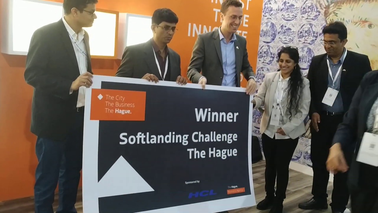 Kaizen Secure Voiz wins the SOFT LANDING CHALLENGE at Holland booth ...
