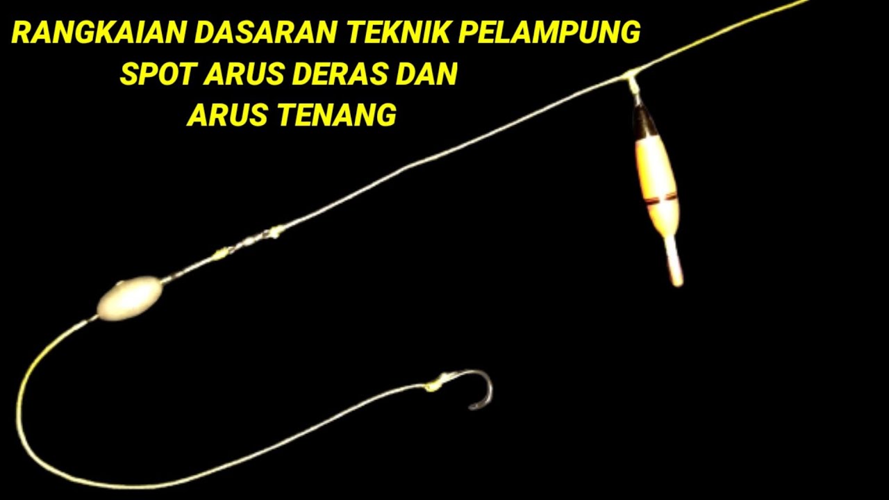 Cara Membuat Pancing Dasaran || Teknik Pelampung - YouTube