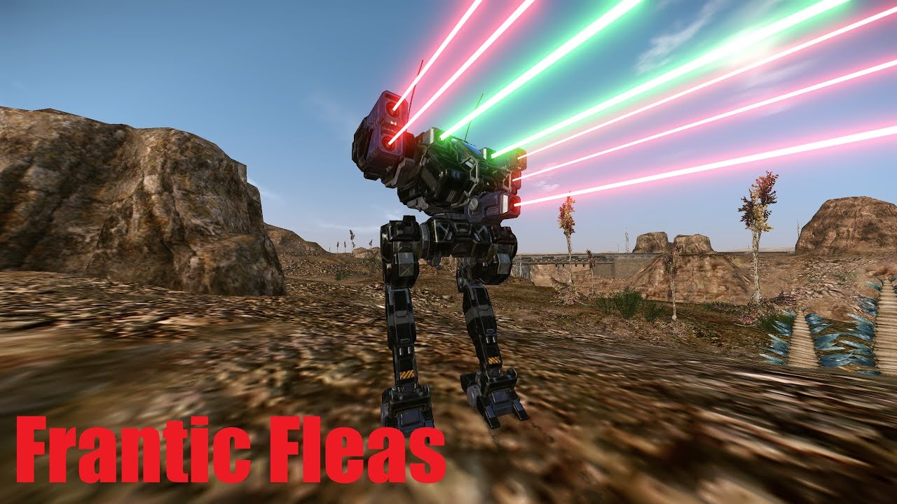 MWO - Unrivaled In Speed And Maneuverability - Fleas! (#1238) - YouTube