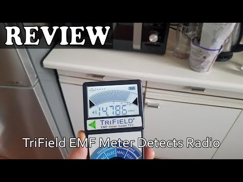 TriField EMF Meter Detects Radio - Demo & Review