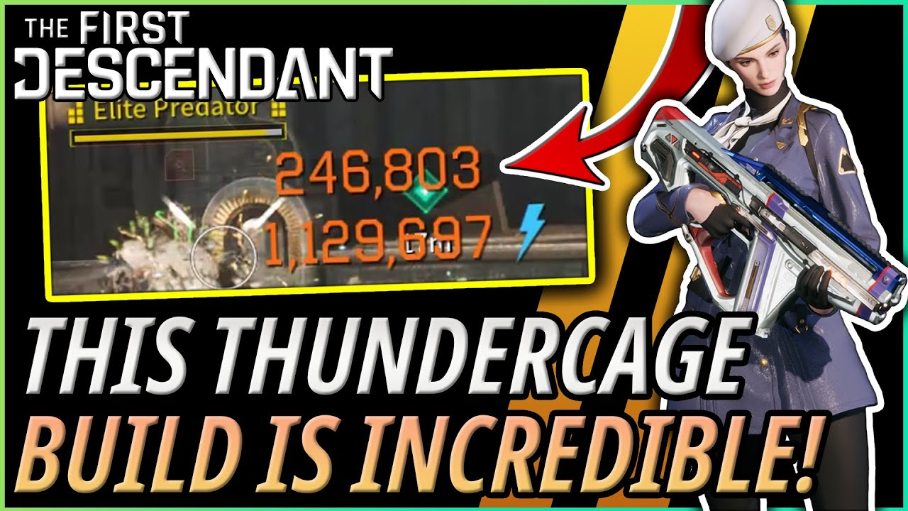 Weapon Cores Made This Thunder-Cage Build INSANE! | The First ...