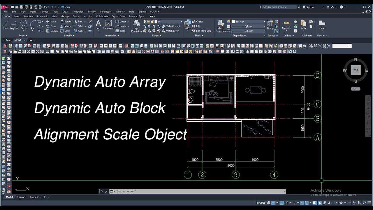 របៀបធ្វើ Dynamic Block - YouTube