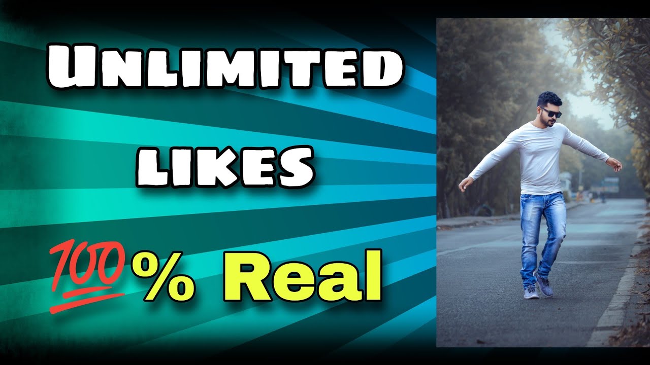real Unlimited likes / how to get real likes your post photos//Facebook ...
