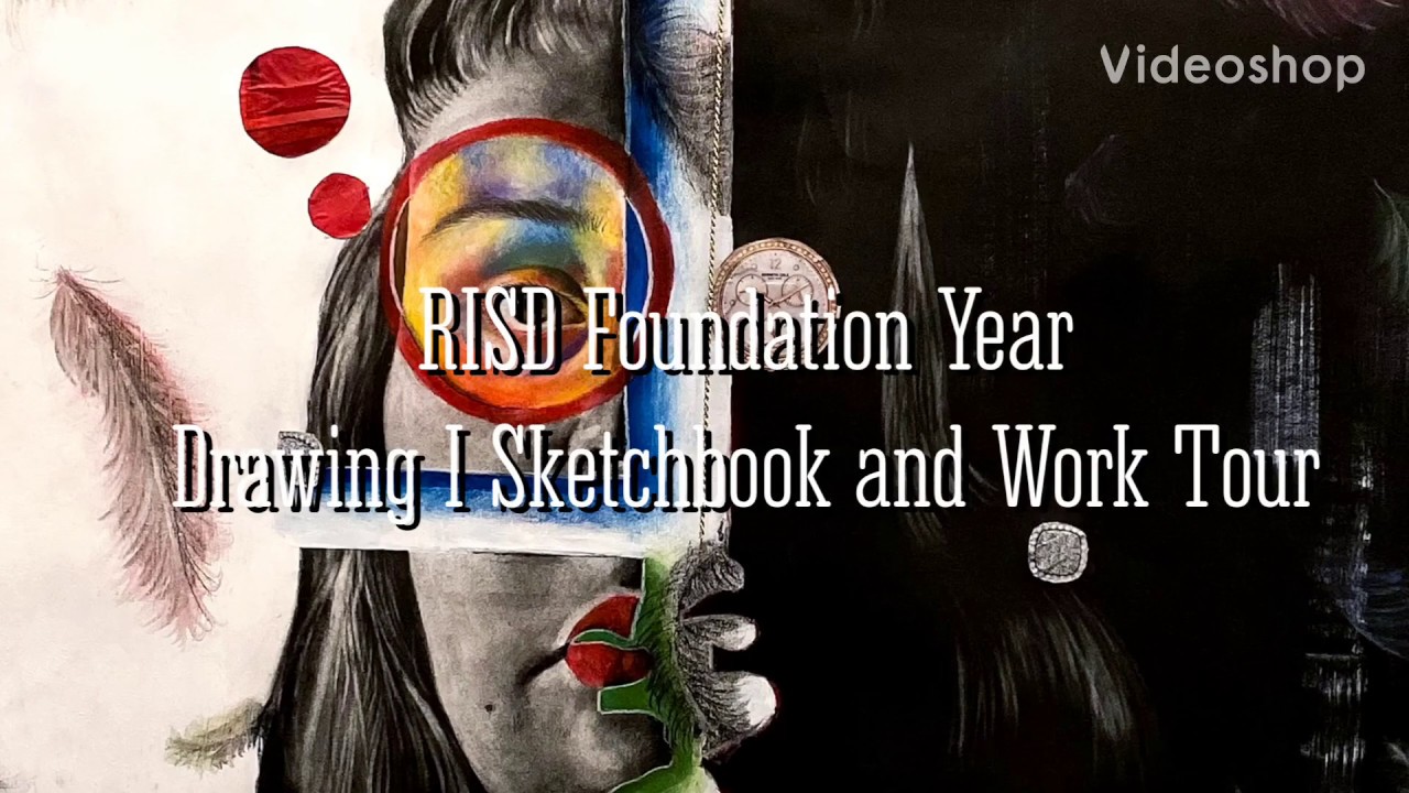RISD Foundation Year Drawing I Sketchbook! - YouTube