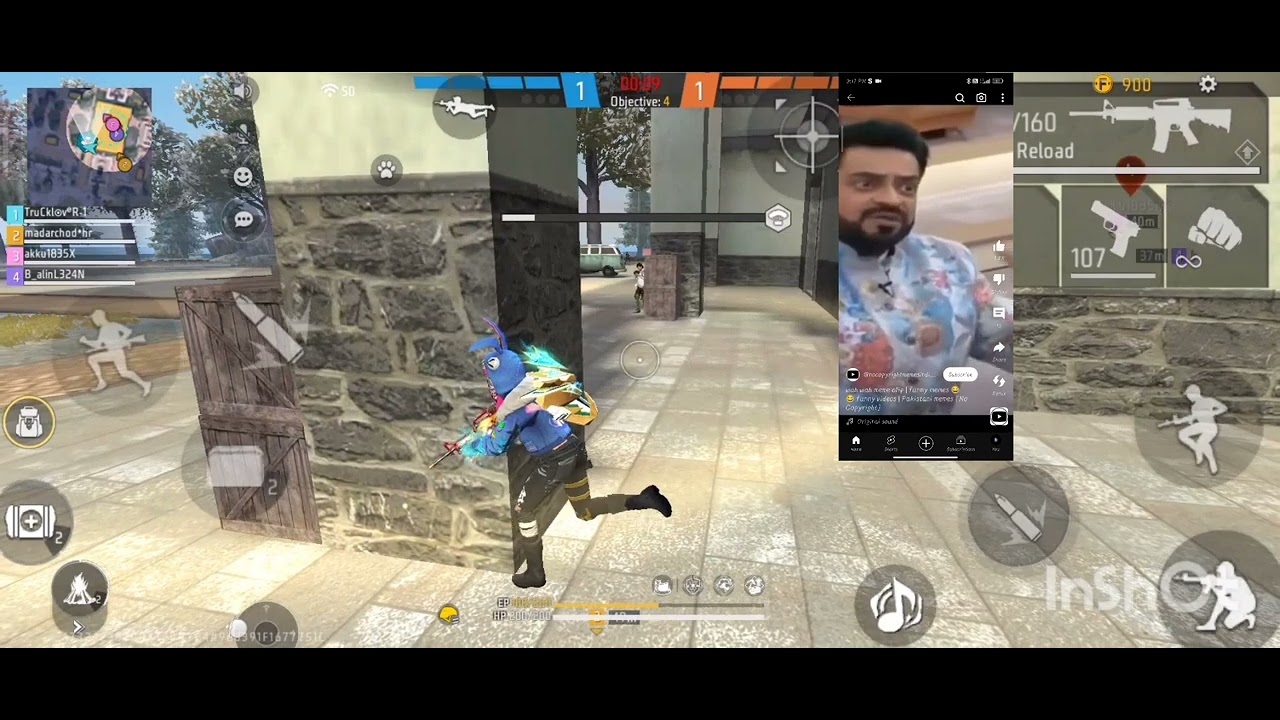 Free fire bad gameplay 😞 - YouTube