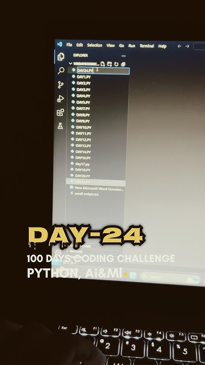 Day-24/100🚀 #coding #100dayschallenge #python #ai #shorts #youtubeshorts - YouTube