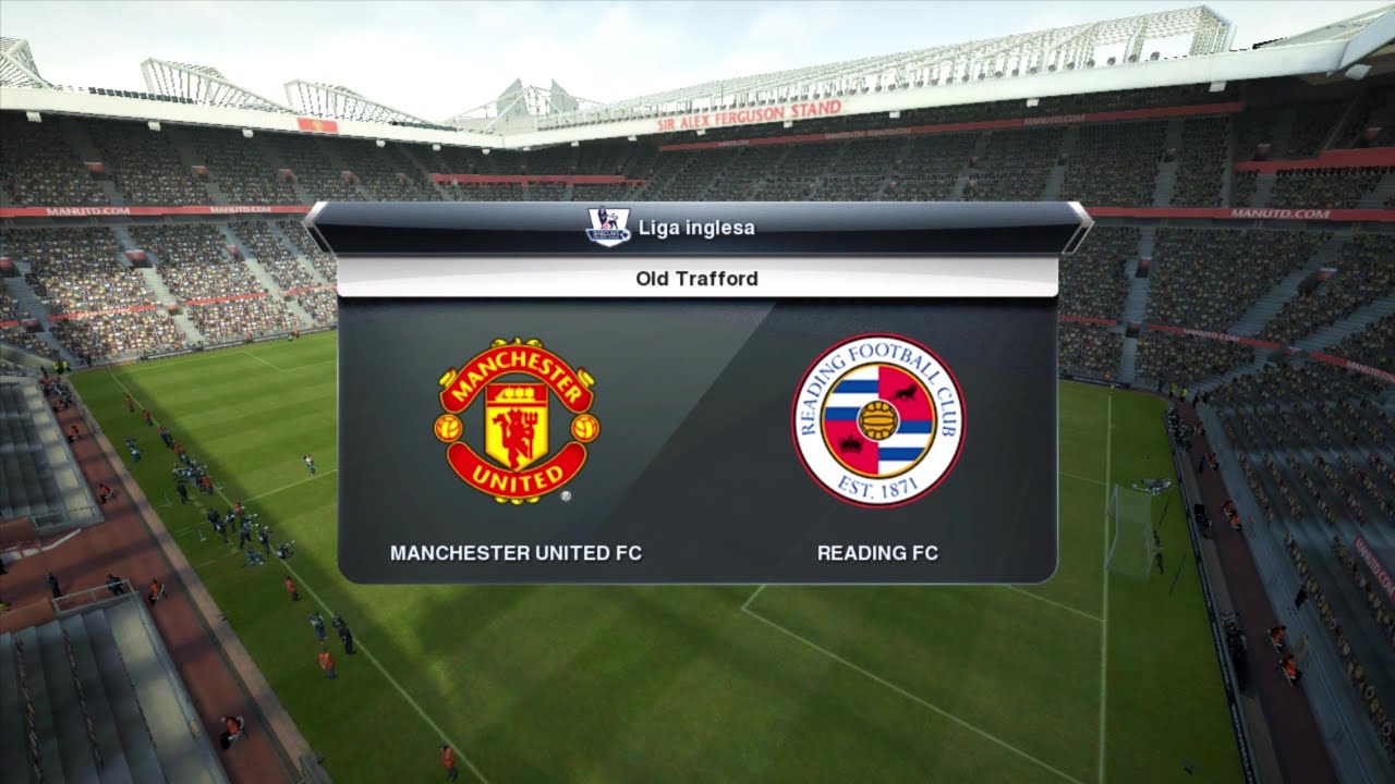 PES 2013 ML Manchester United - Liga Inglesa 5ª Rodada - Manchester ...