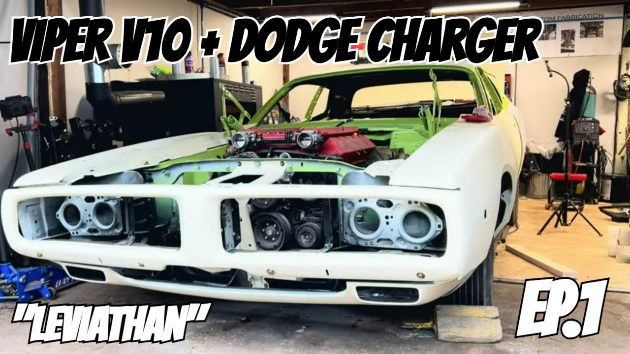 This 73 Charger Gets a Crazy Viper V10 Swap! - YouTube