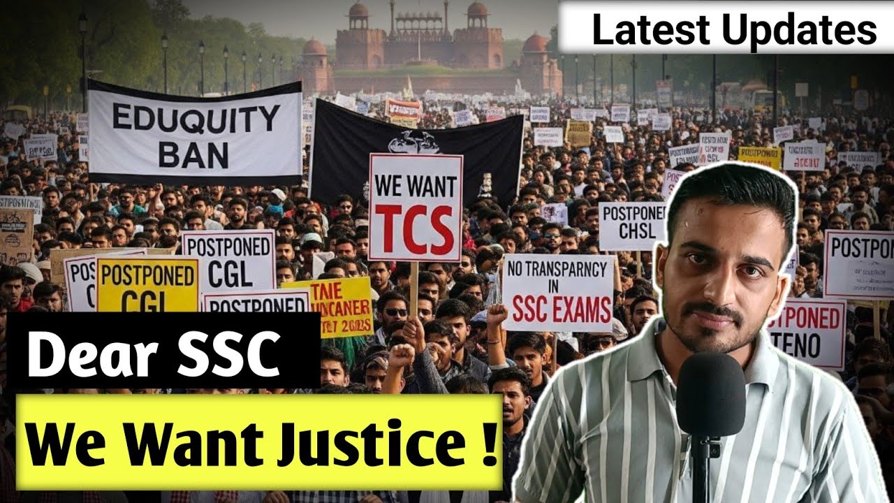 SSC Protest : Why students and teachers are protesting at Delhi #ssc ...