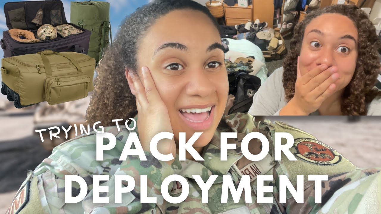 Pre Deployment Vlogs | Pack with me - YouTube