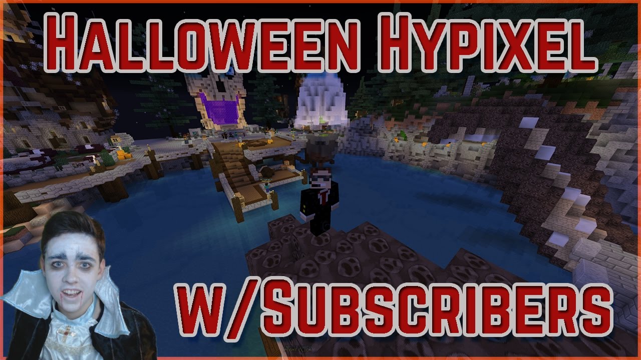 Hypixel Halloween Special | Party Time | Join Live Now | Minecraft ...