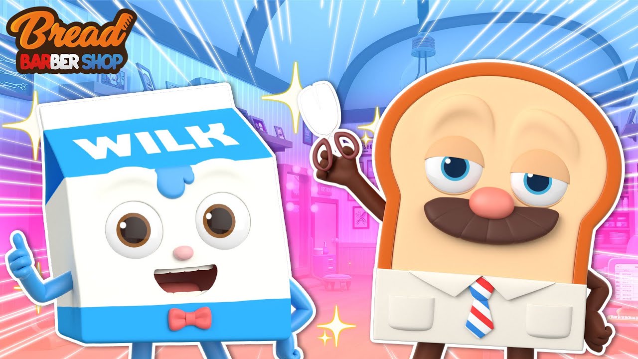BreadBarbershop | Respectable Bread | english/animation/dessert/cartoon ...