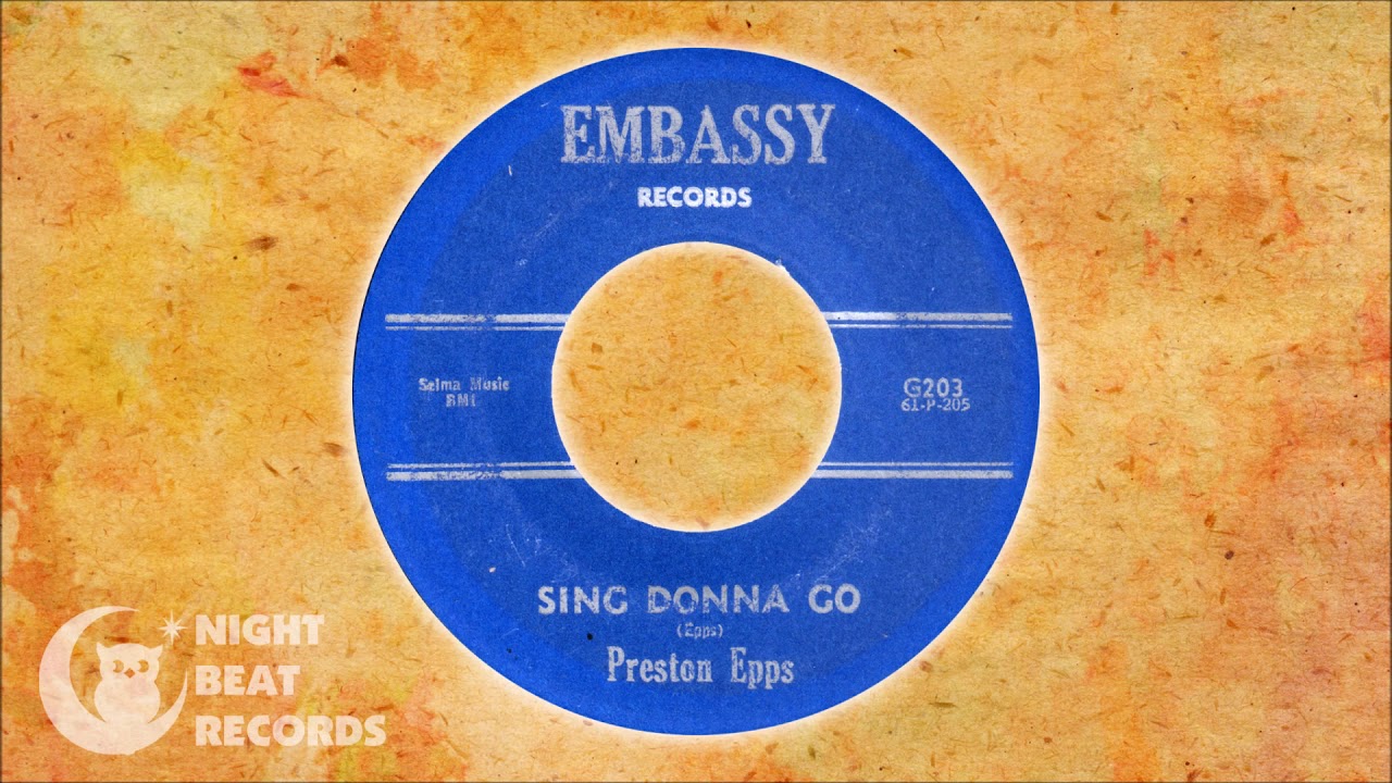 Preston Epps - "Sing Donna Go" (EMBASSY) 1961 - YouTube
