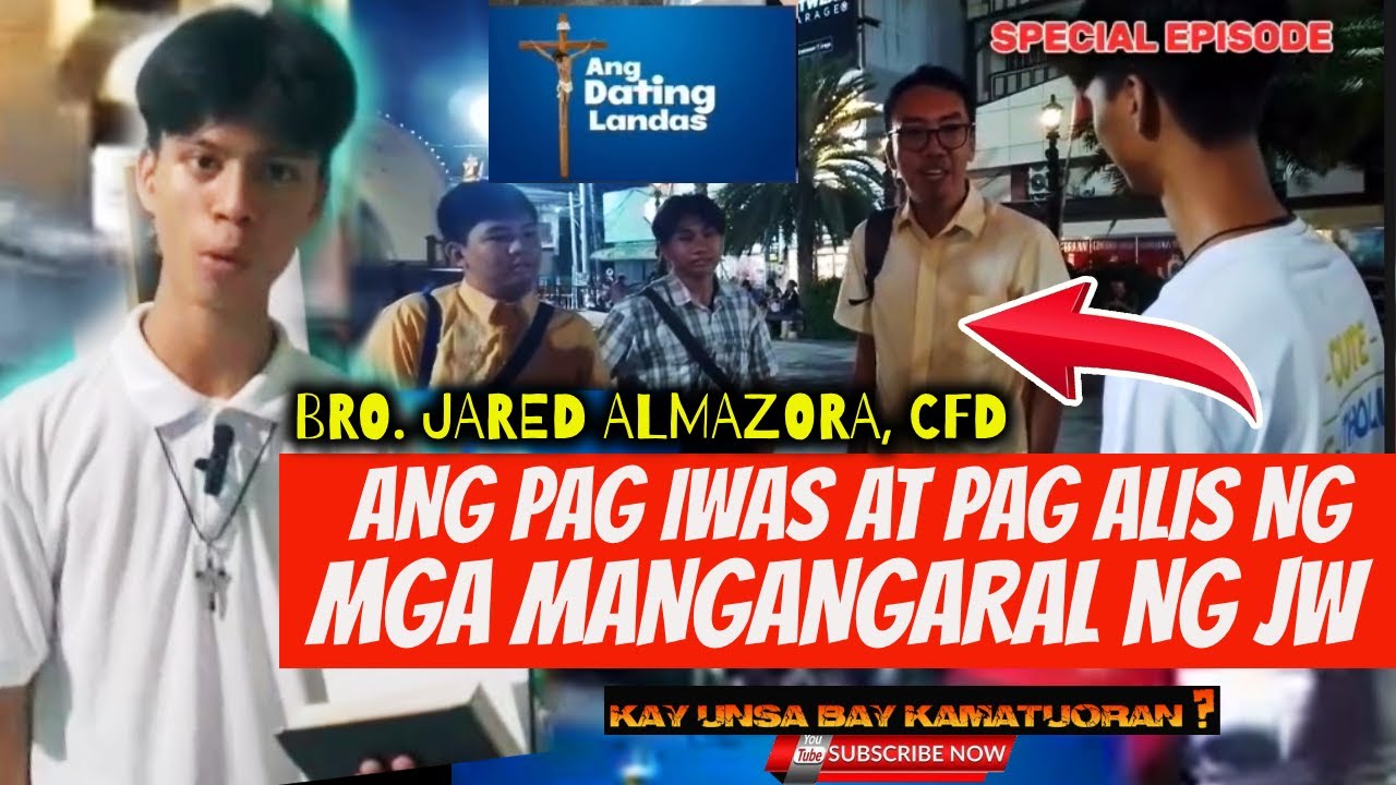ANG PAG IWAS AT PAG ALIS NG MGA MANGANGARAL NG JW/ BRO.JARED ALMAZORA ...
