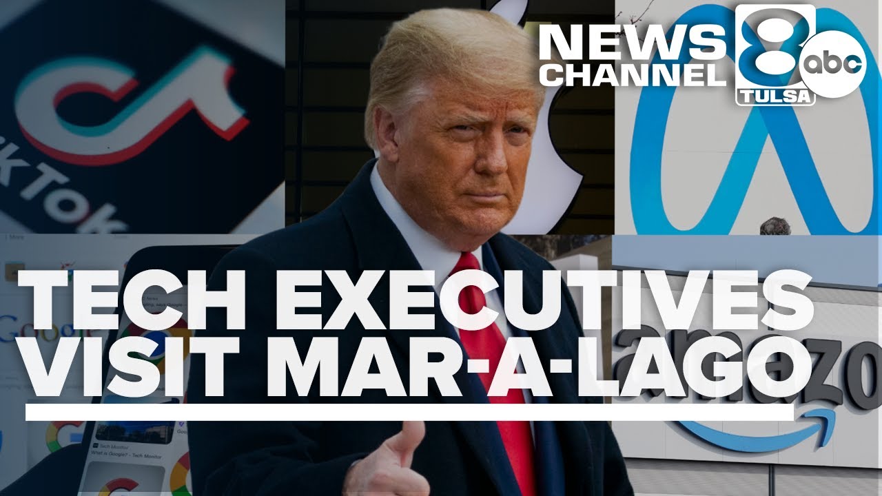 More tech executives head to Mar a Lago 'to get on Trump's good side ...
