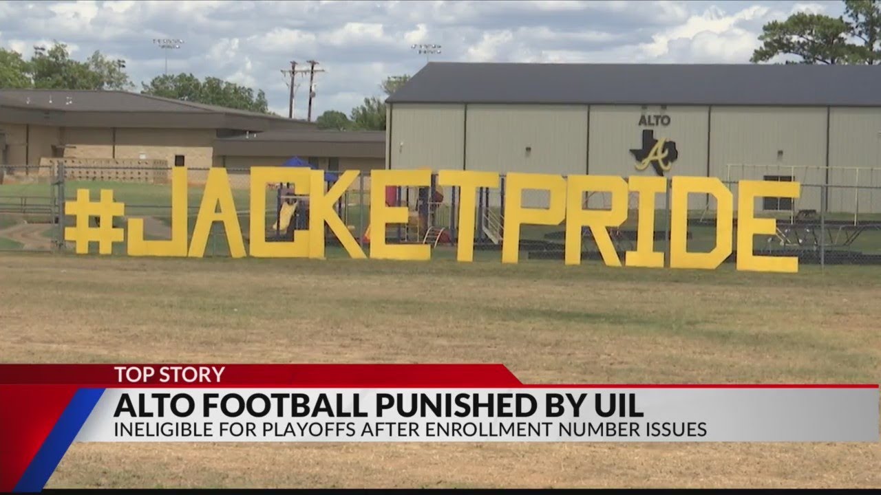 Alto ISD football suspended from postseason for two years due to ...