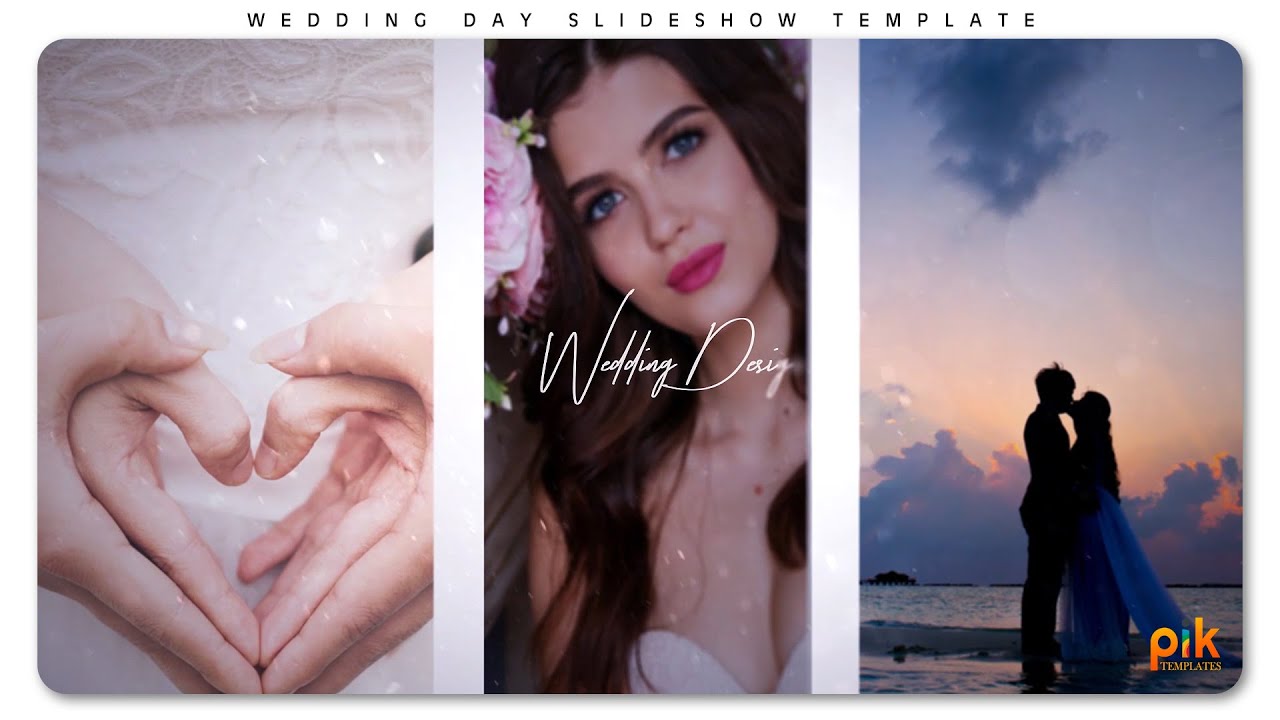Free After Effect Slideshow Template #13 - Wedding Day Slideshow | Pik ...