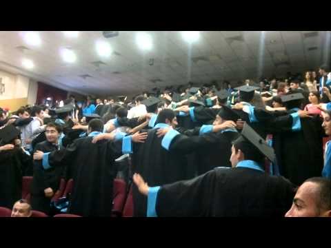Flashmob telim 2 qafqaz Universiteti mezunlari 2011