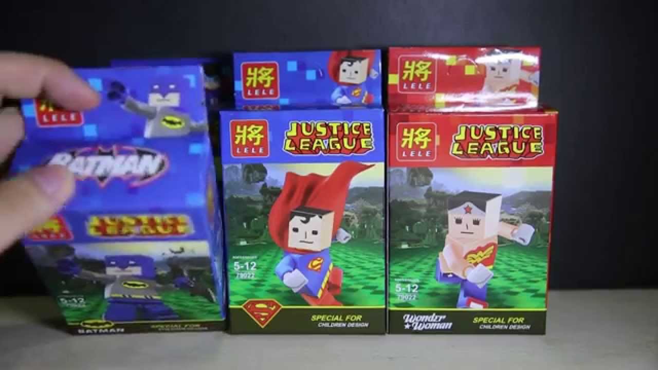 LEGO DC SuperHeroes Justice league Lele Bootleg 79022 Review - YouTube