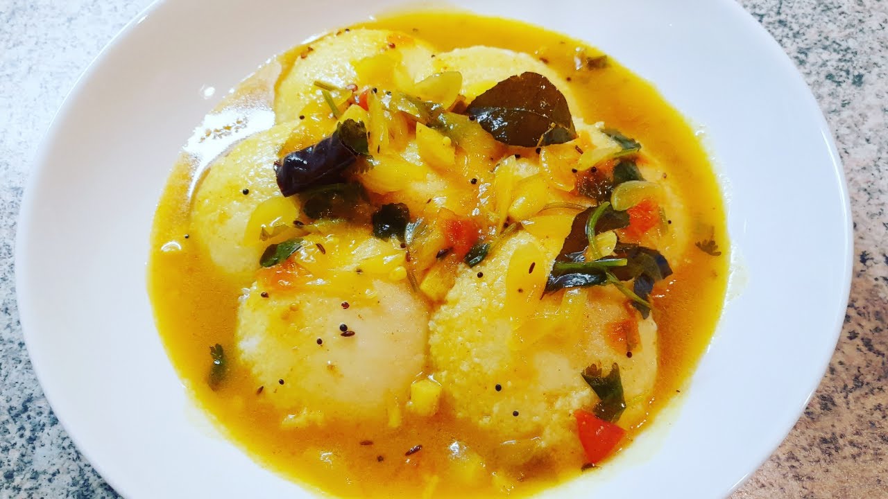 Paruppu illatha Sambar/rec-226/பருப்பு இல்லாத சாம்பார்/Tiffin Idly ...