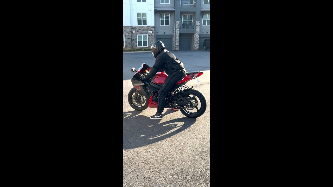 First time riding the GSXR 600. Ride home from work. GoPro Hero 11 ...