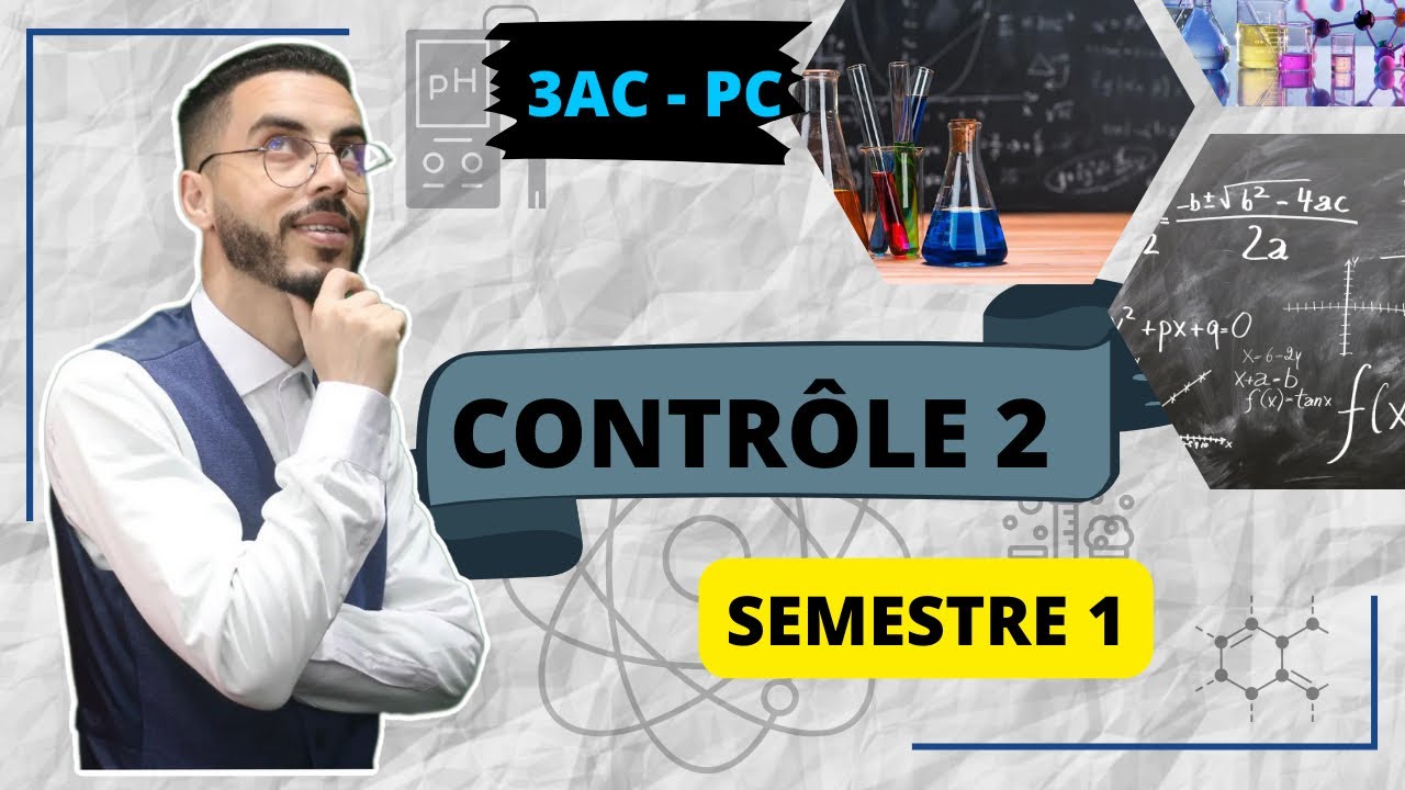 3AC: Correction du contrôle 2 semestre 1 #Physique - YouTube