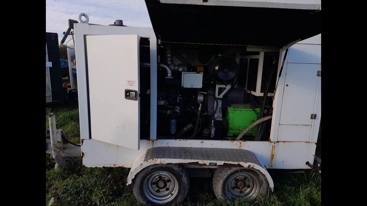 Jetchem towable diesel driven ultra high-pressure Jetting unit - YouTube