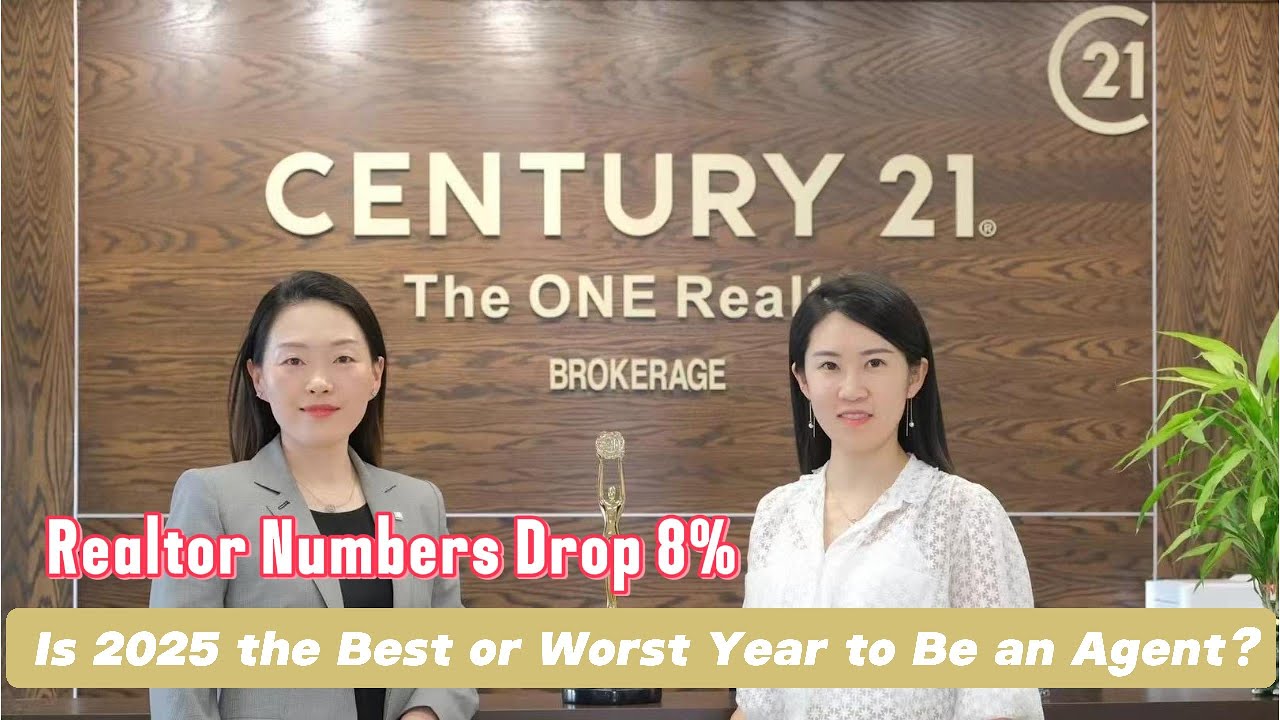 Realtor Numbers Drop 8% -Is 2025 the Best or Worst Year to Be an Agent ...