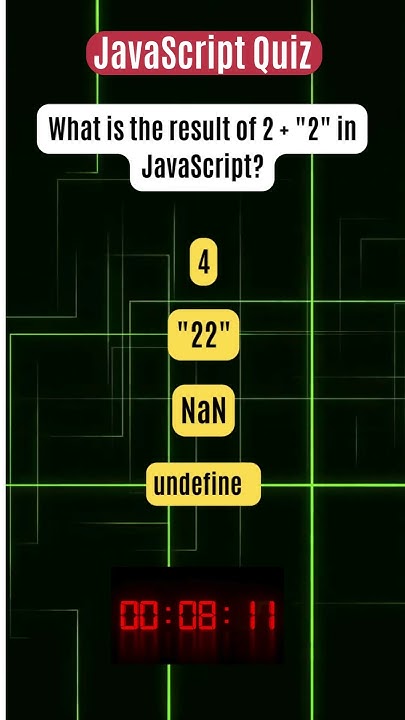 Can You Ace This JavaScript Quiz? | Test Your Coding Skills! - YouTube