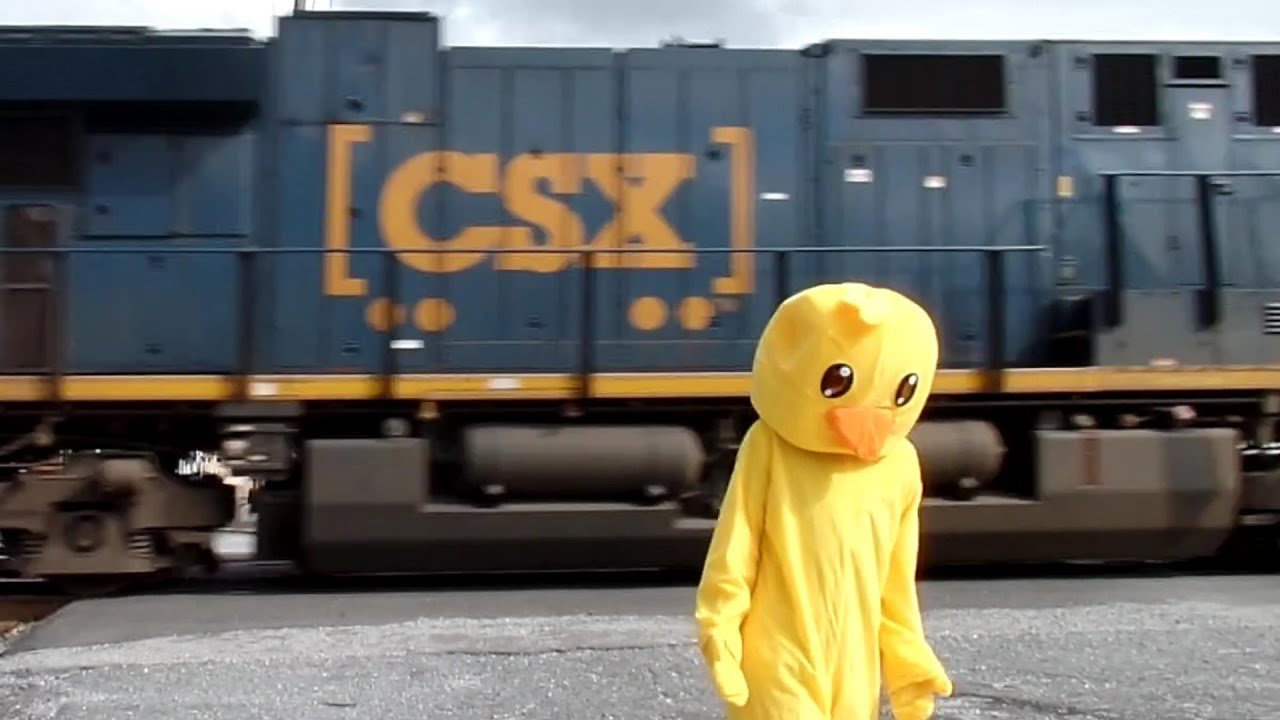 New Mascot For CSX Trains - YouTube