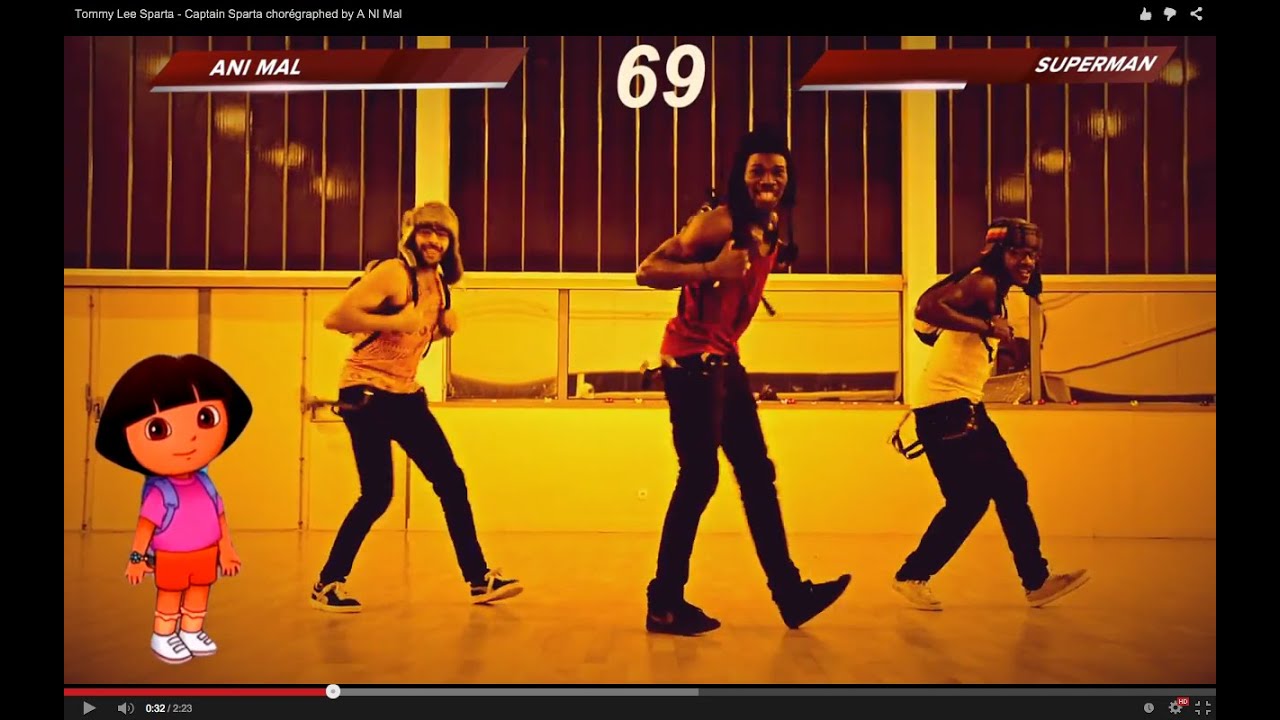 Tommy Lee Sparta - Captain Sparta chorégraphed by A NI Mal - YouTube