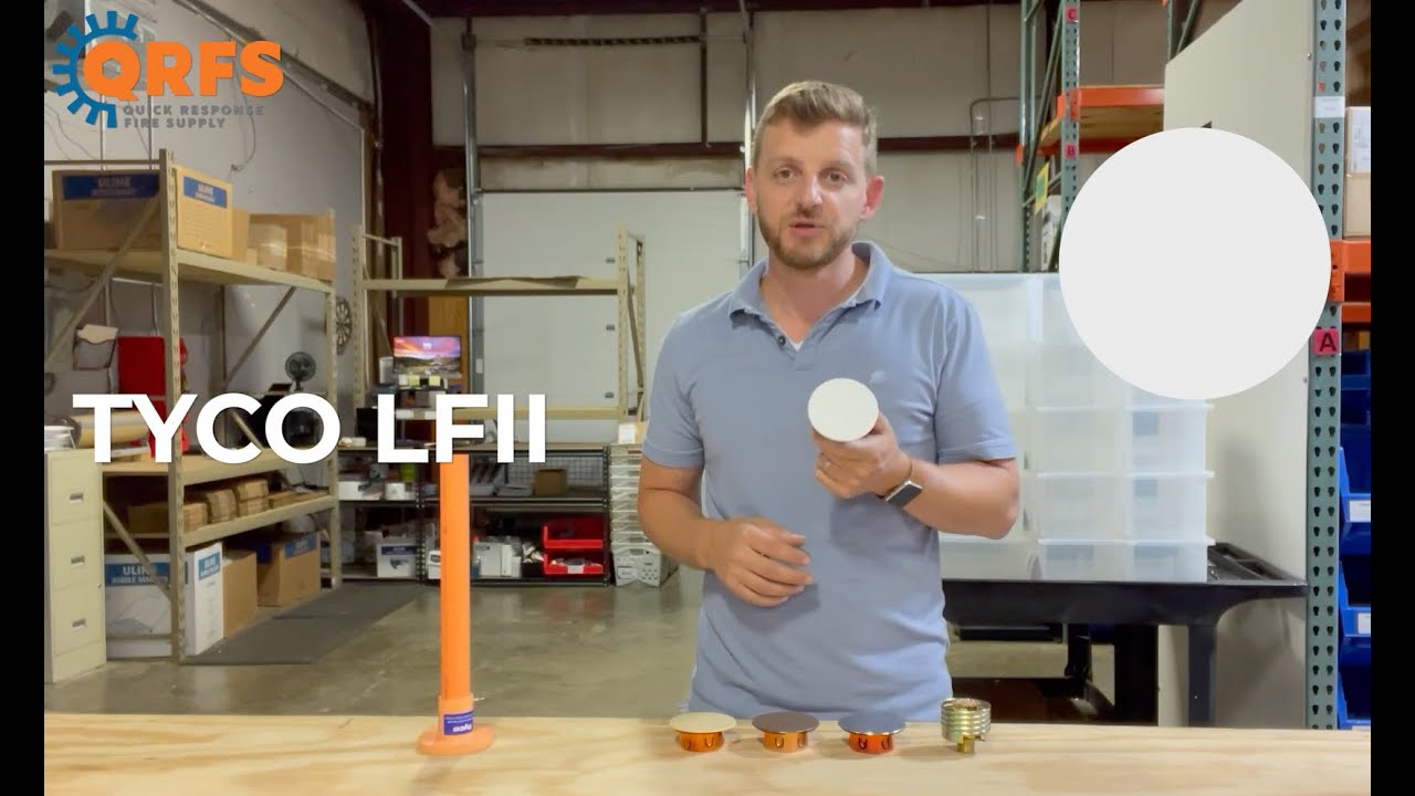 Tyco LFII Cover Plate Introduction | Concealed Pendent Fire Sprinklers ...
