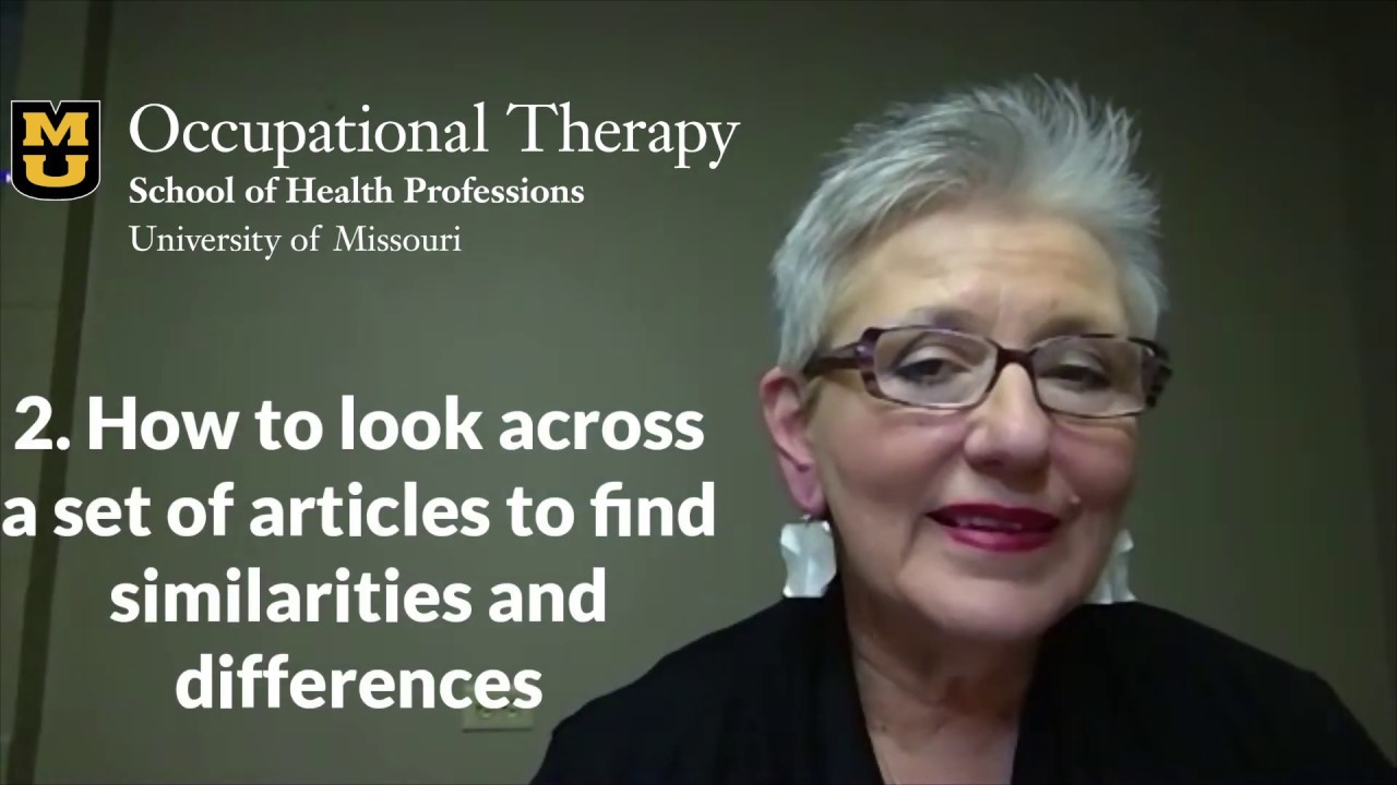 Winsdays: Creating Evidence Tables as a Strategy for Summarizing the ...