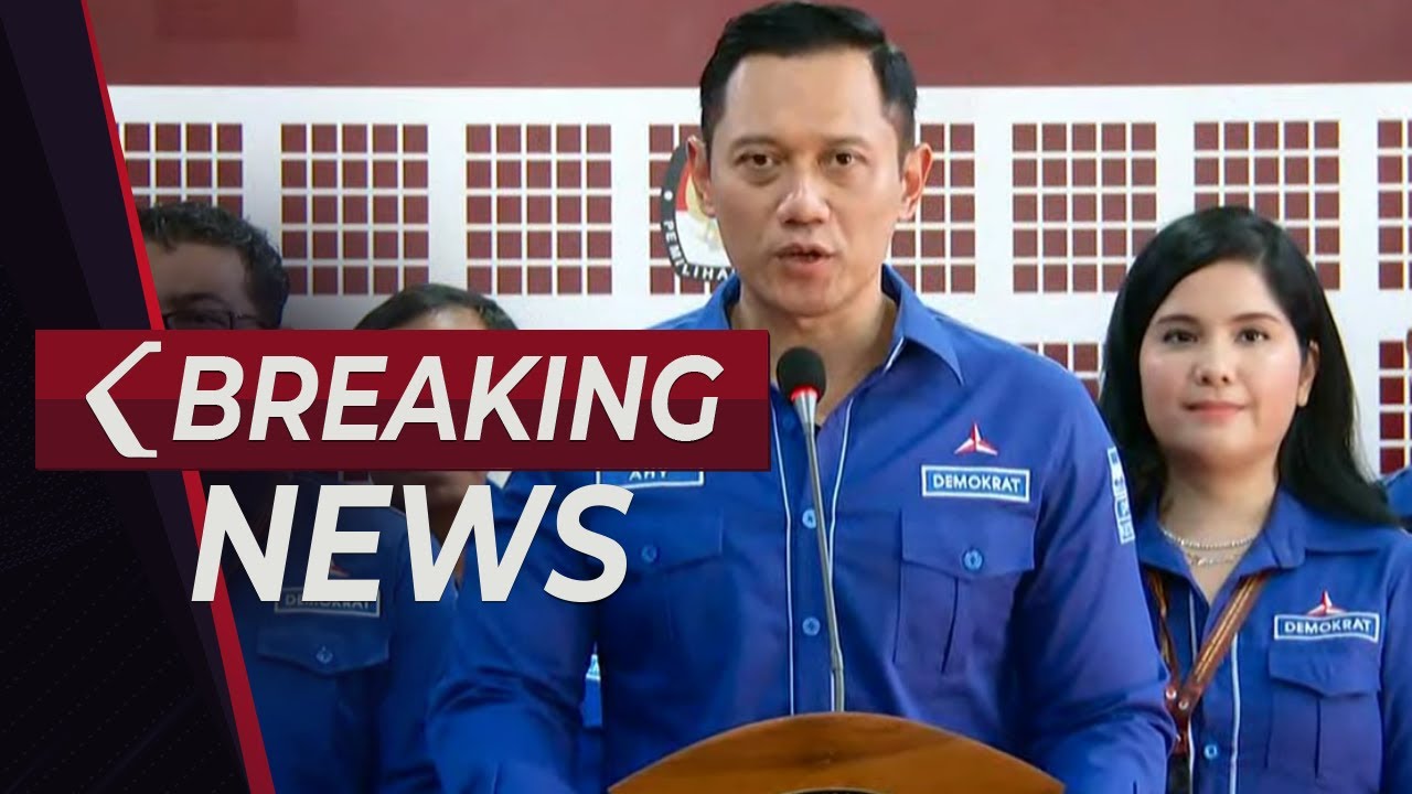 BREAKING NEWS - Ketum Partai Demokrat AHY Daftarkan Bacaleg DPR RI 2024 ...
