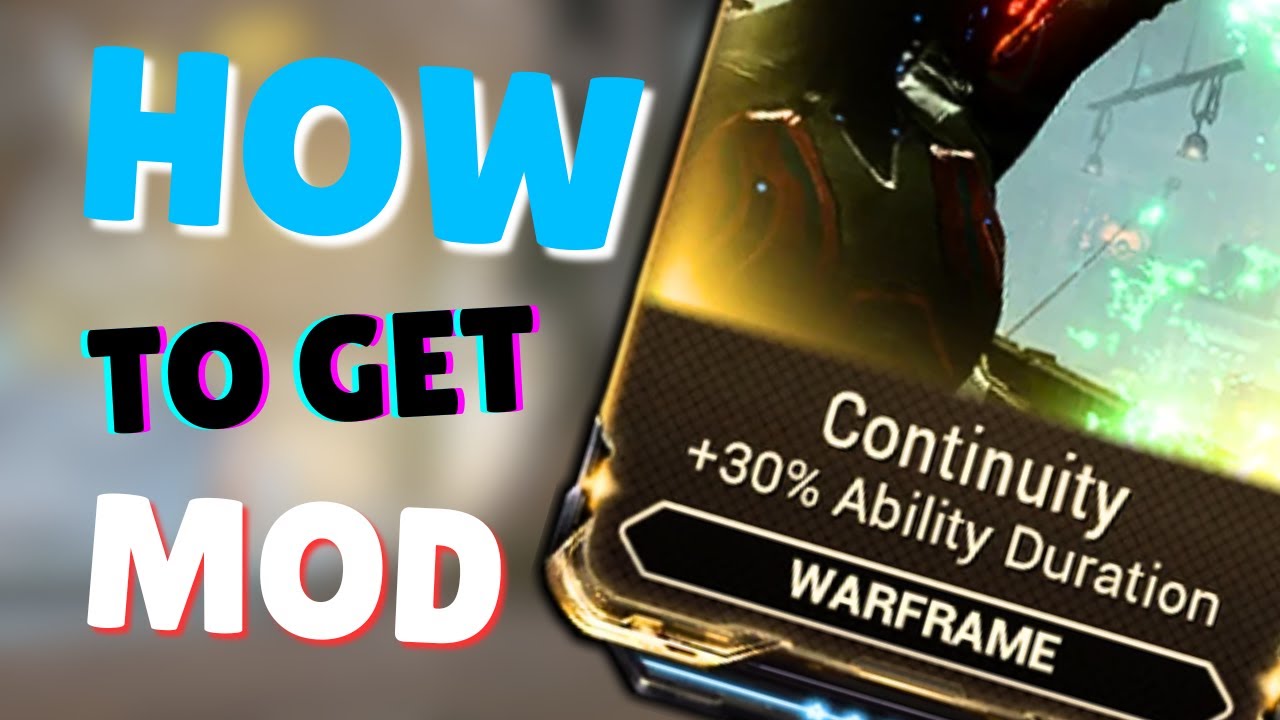 How to get Continuity in Warframe - YouTube