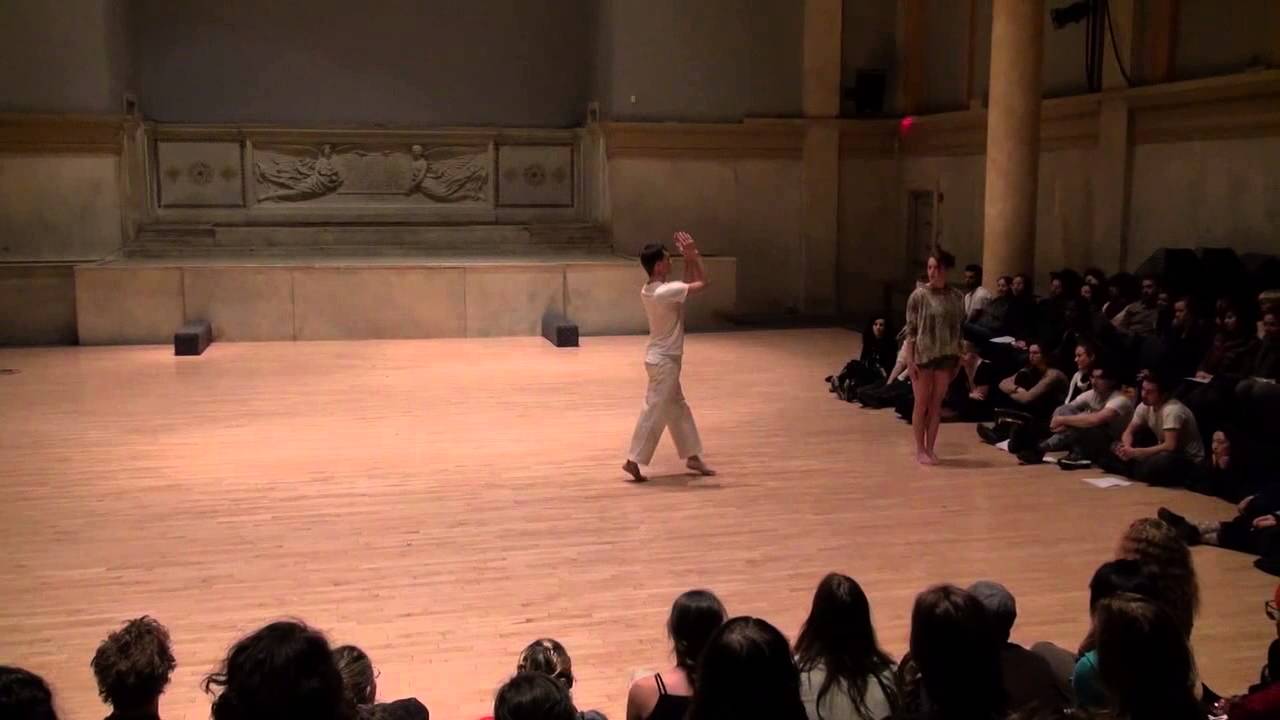 Chris Aiken and Angie Hauser Movement Research at the Judson Church 1 ...