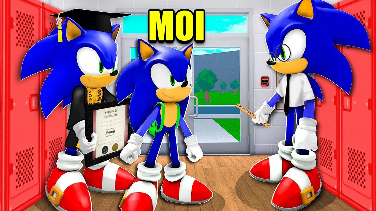 J'ai rejoins l'école des SONIC de sur Brookhaven ! - YouTube