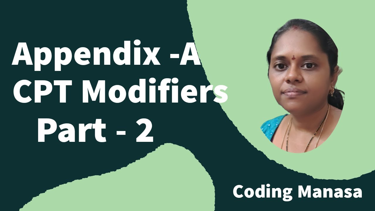 CPT Modifiers Part 2, 2023 - YouTube