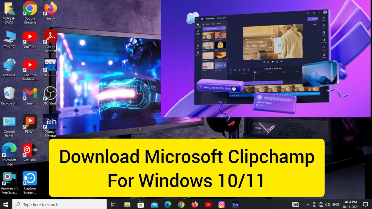 How To Download and Install Microsoft Clipchamp For Windows 10/11 ...