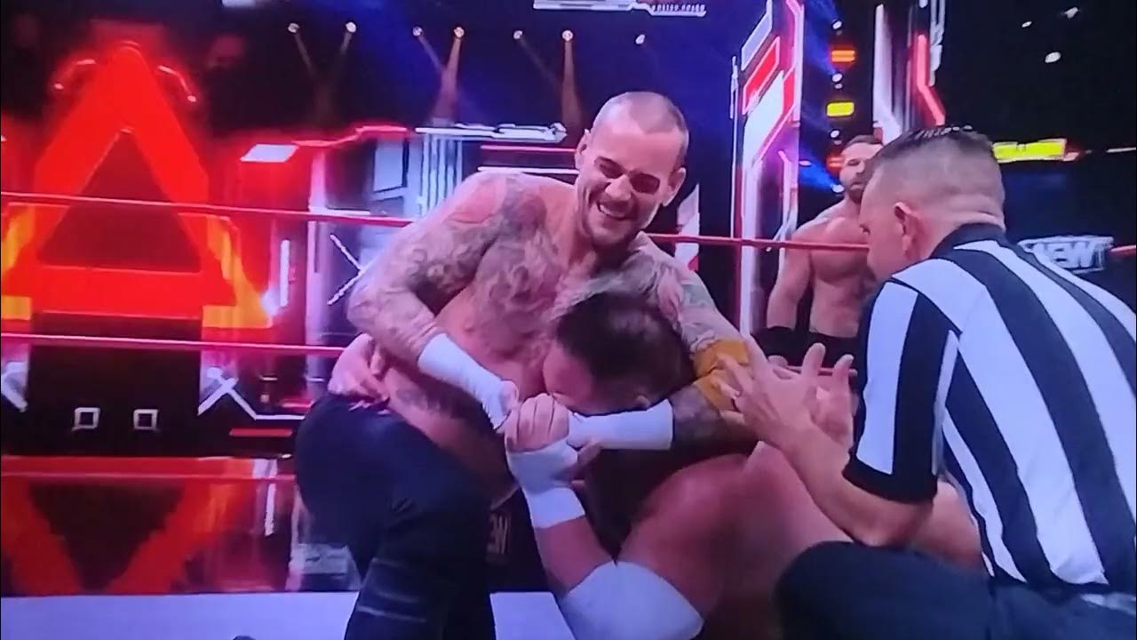 CM Punk & FTR vs Samoa Joe & Juice Robinson & Jay White Aew collision 06/17/23 - YouTube