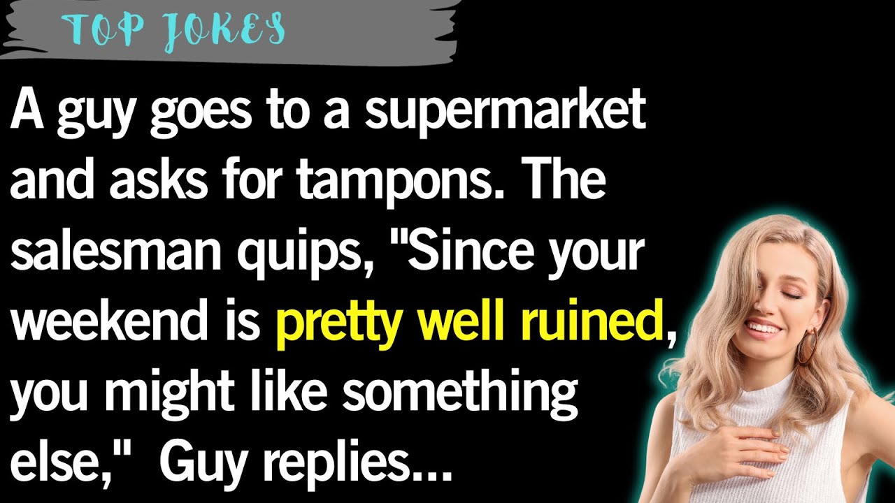 🤣 BEST JOKE OF THE DAY! - Supermarket first Experience .| Daily Jokes ...