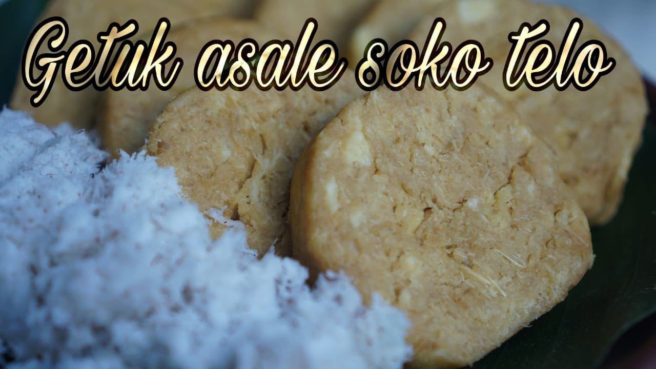 RESEP GETUK SINGKONG/ PAKAI GULA MERAH PALING GAMPANG - YouTube