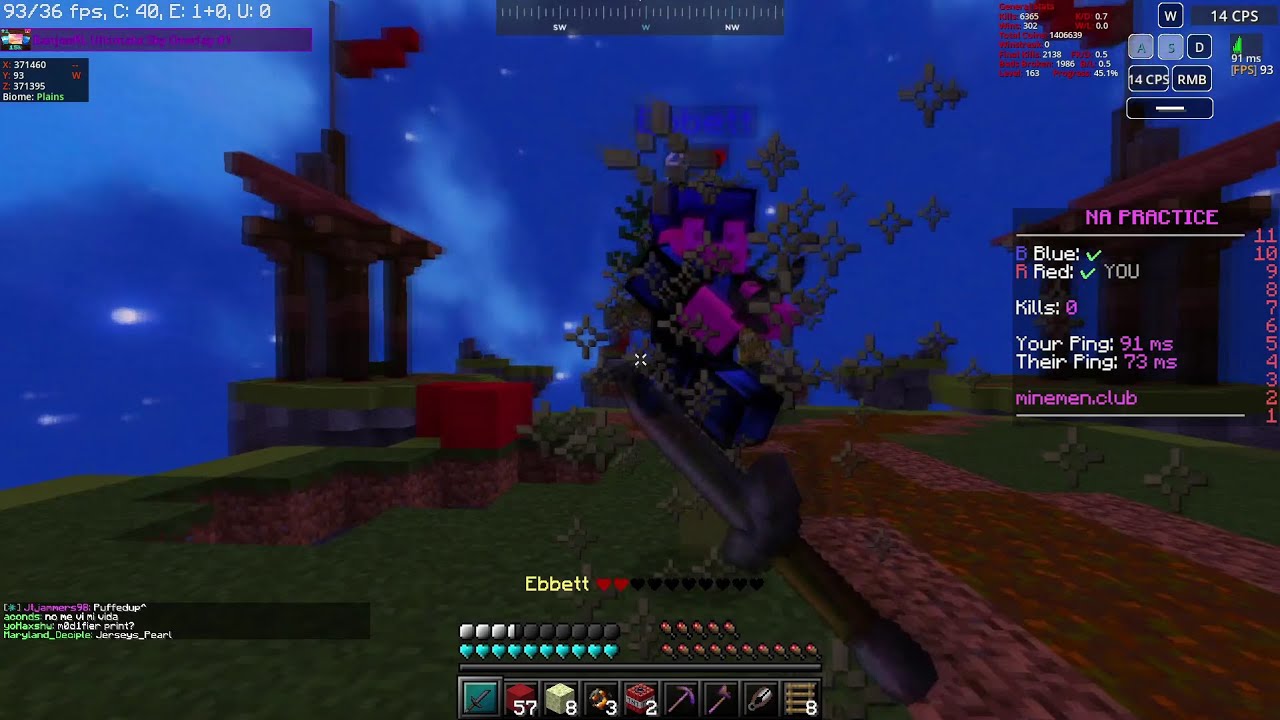 Clown Defeats Bigger Clown (Minecraft PvP) - YouTube