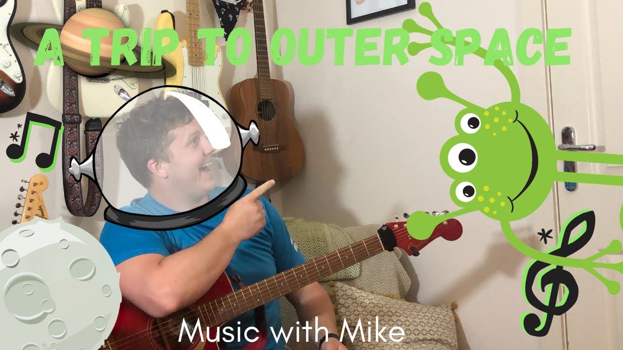 Interactive Pre-school music class - A trip to outer space! - YouTube