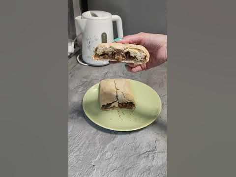 Яблочный штрудель. Без глютена, без молочки, без сахара. #безглютена # ...