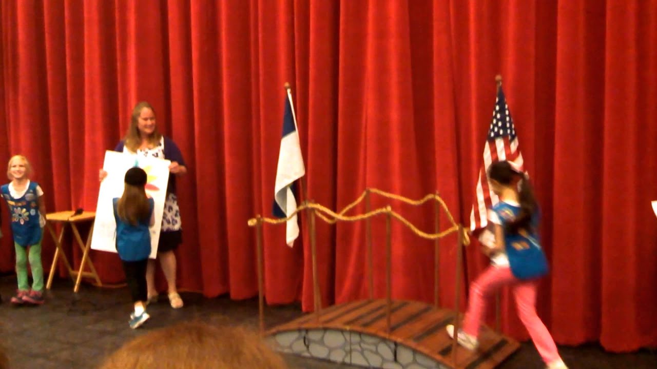 Bridging ceremony Daisies to Brownies! - YouTube